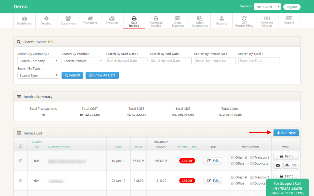 How To Create Sez Invoice 100 Free GST Billing Software For Every Businesses