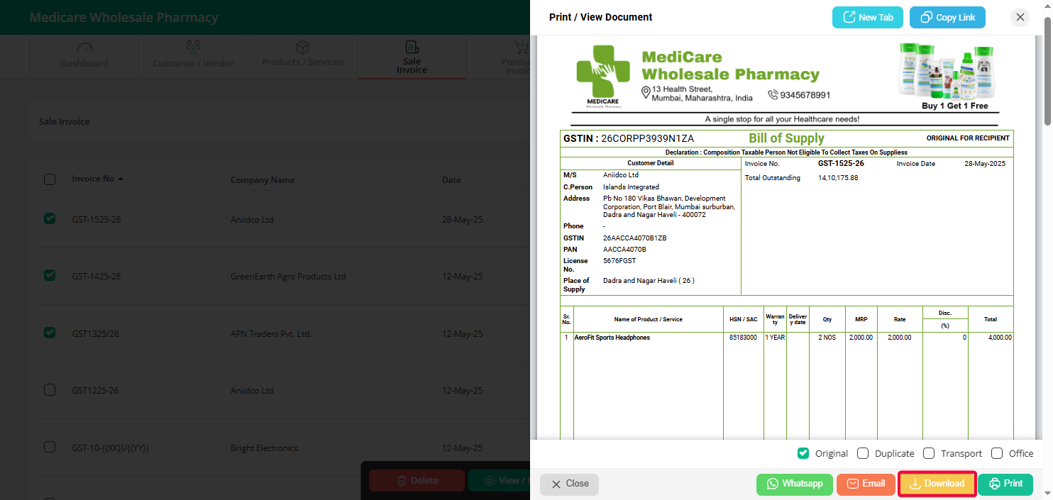 2 - 100% Free GST Billing Software For Every Businesses