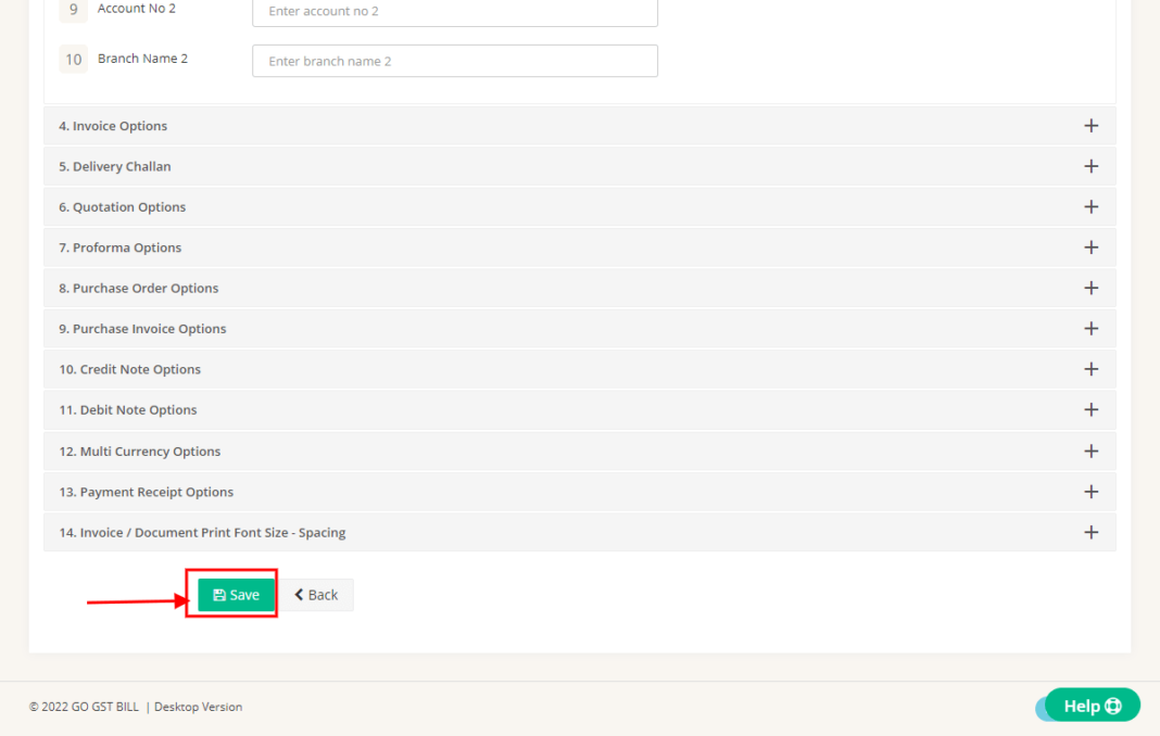 How to print invoice in A5 page - 100% Free GST Billing Software For ...