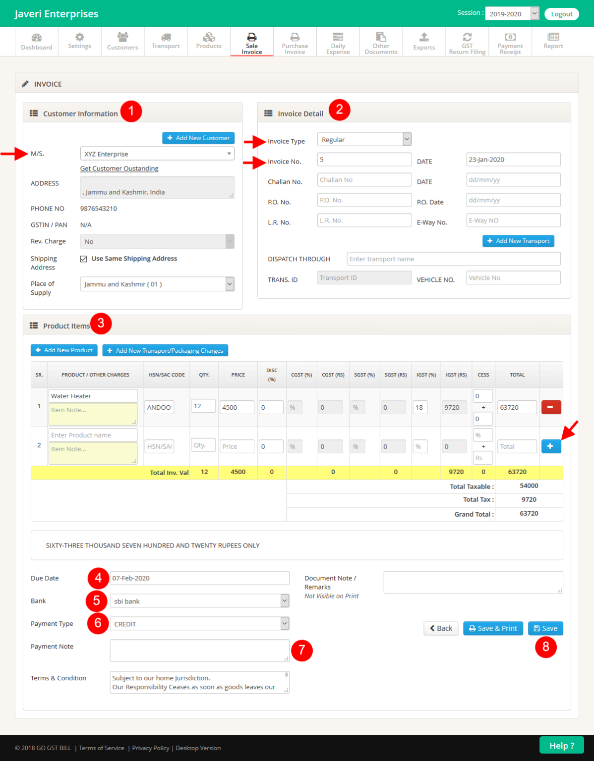 How to convert quotation to invoice - 100% Free GST Billing Software ...