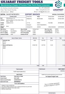 GST Export Invoice Format In India - 100% Free GST Billing Software For ...