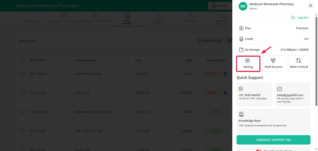 How to generate Eway bill API id and password - 100% Free GST Billing ...