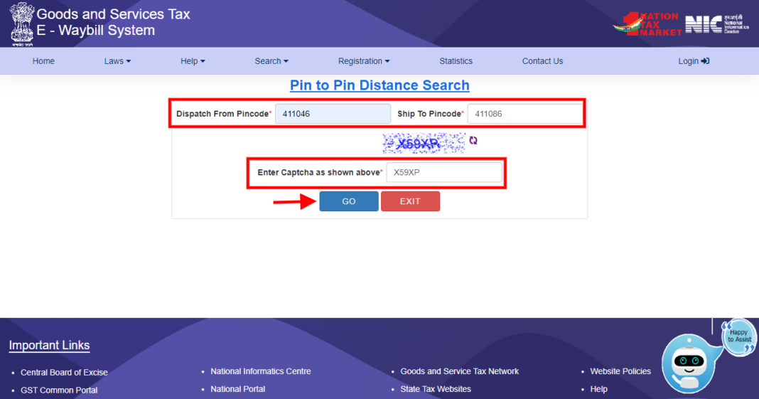 How to fix pin to pin distance error for E-Way bill - 100% Free GST Billing Software For Every ...
