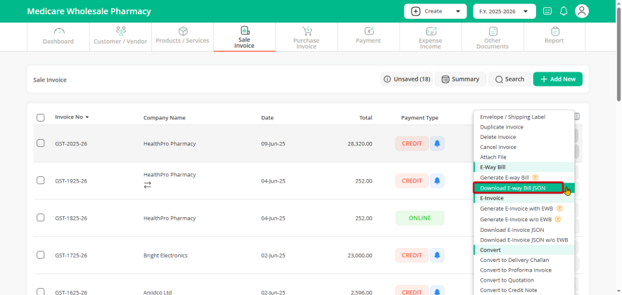 How to generate E-Way bill using JSON file (Free) - 100% Free GST Billing Software For Every ...