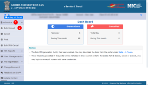 How to generate E-Invoice using JSON file (Free) - 100% Free GST ...