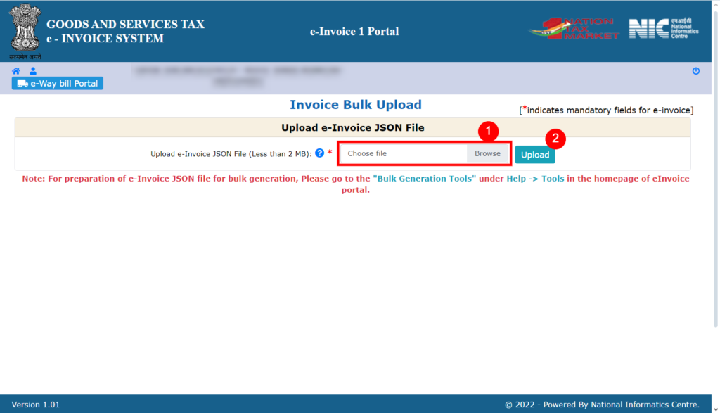 How to generate E-Invoice using JSON file (Free) - 100% Free GST Billing Software For Every ...
