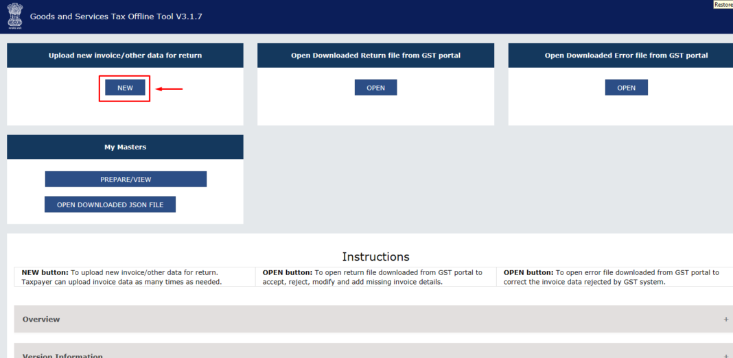 How to convert GSTR1 Excel sheet into JSON file - 100% Free GST Billing ...
