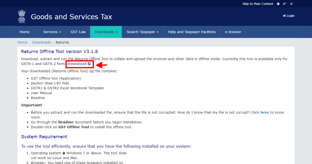 How to convert GSTR1 Excel sheet into JSON file - 100% Free GST Billing ...