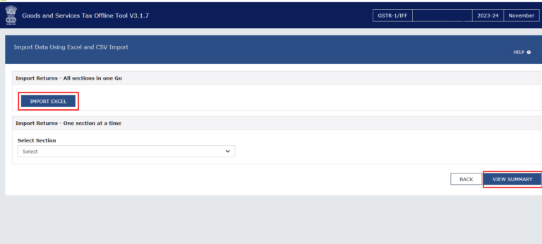 How to convert GSTR1 Excel sheet into JSON file - 100% Free GST Billing Software For Every ...