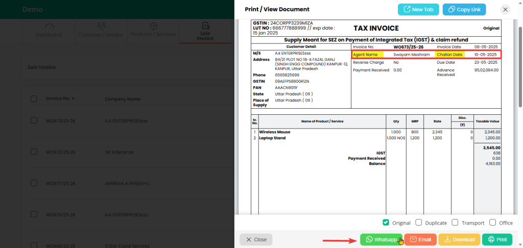 What is custom fields - 100% Free GST Billing Software For Every Businesses