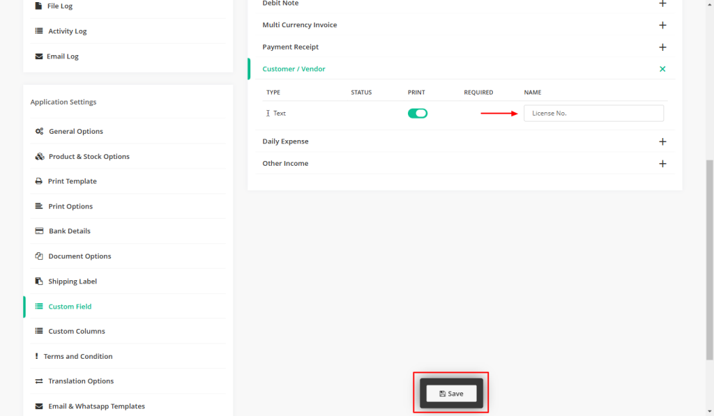 How to create custom field for Customer/Vendor - 100% Free GST Billing Software For Every Businesses