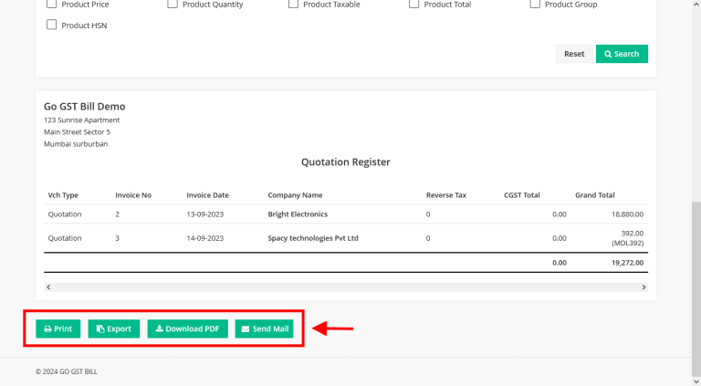 How to Generate Report for Quotation, Proforma Invoice, Delivery ...