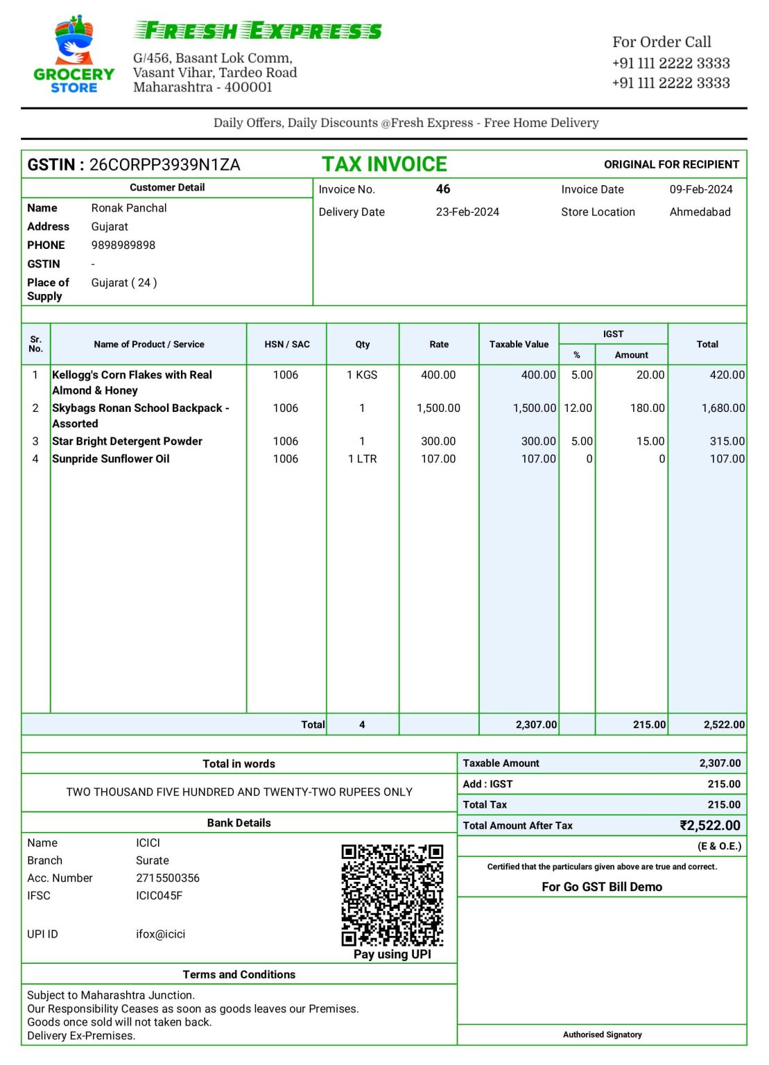 Your Ultimate GST Billing Software for Grocery Stores