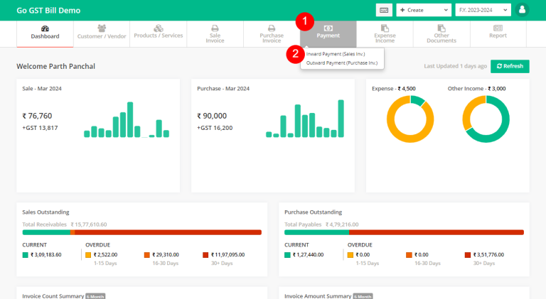 How to add TDS Entry - 100% Free GST Billing Software For Every Businesses