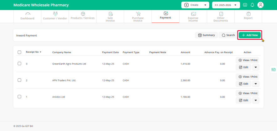 How to add TDS Entry - 100% Free GST Billing Software For Every Businesses