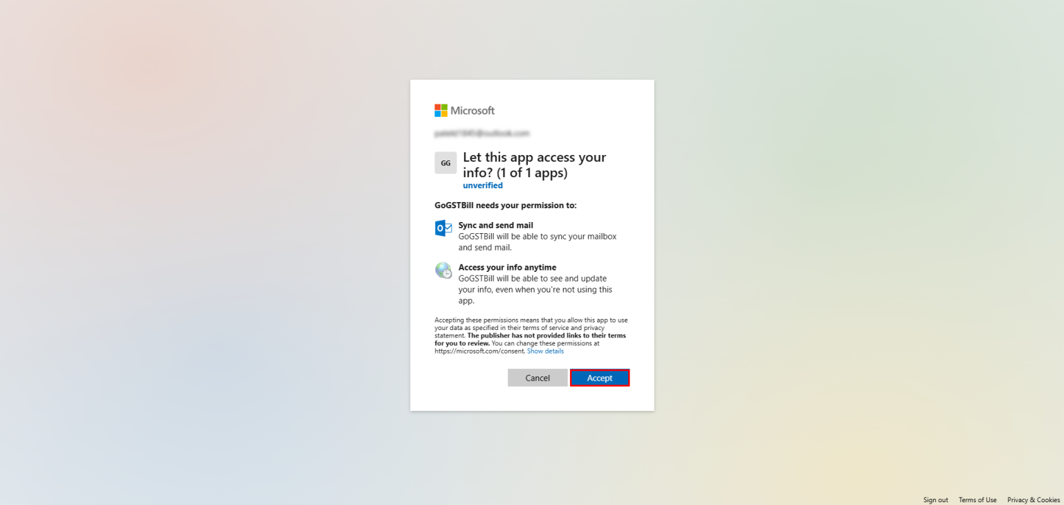 How to send email using Microsoft Azure (Outlook Email) - 100% Free GST ...