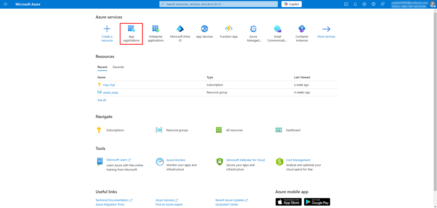 How to send email using Microsoft Azure (Outlook Email) - 100% Free GST ...